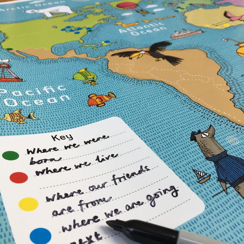 Why It Is Important to Have a Map of the World at Home - Lil'ollo